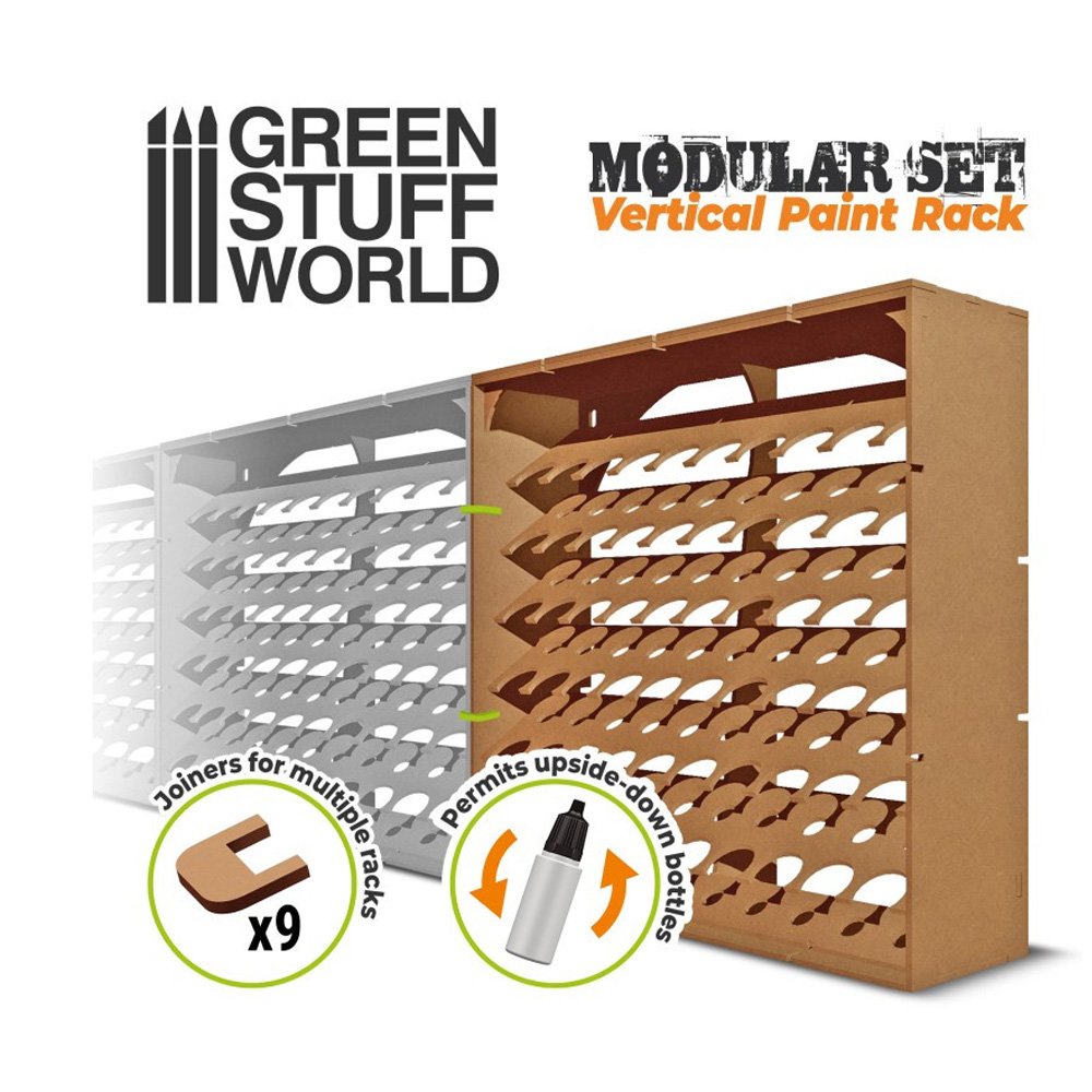 MDF Paint Organizer VERTICAL (17ml)