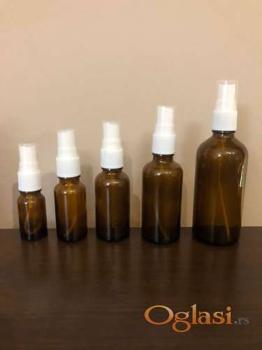 Staklene bocice sa sprejerom 10ml,20ml,30ml,50ml i 100ml