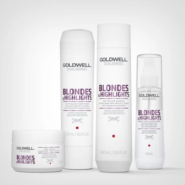 GOLDWELL DUALSENSES BLONDES & HIGHLIGHTS ANTI-YELLOW SHAMPOO - ŠAMPON ZA FARBANU I BLAJHANU KOSU 250ML