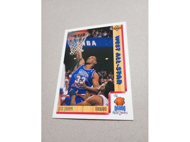 Kartica nba upper deck 1991/92 otis thorpe 474