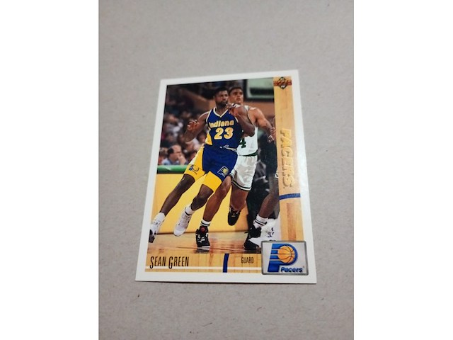 Kartica nba upper deck 1991/92 sean green 421