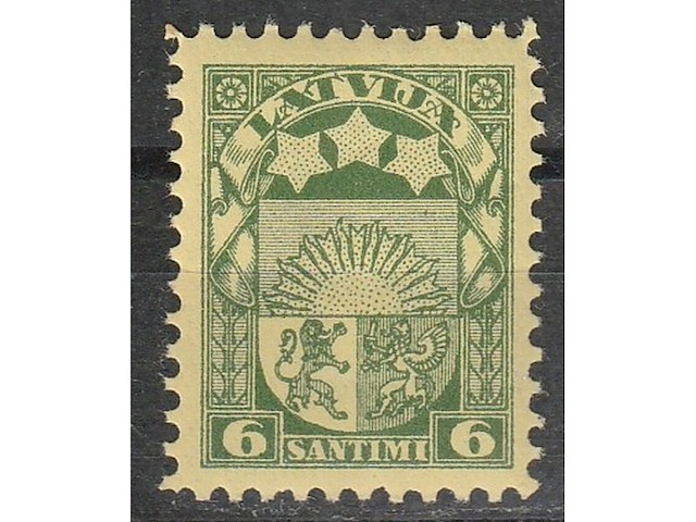 Latvia, Letonija-1931-Latvian Coat of Arms-MNH