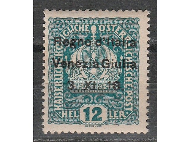 Italian Occupation of Veneto Giulia - 1918 - MNH