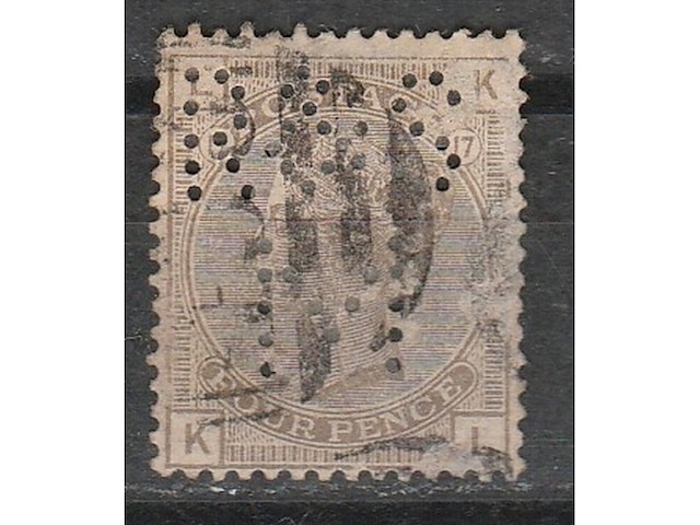 United Kingdom - 1880 - Queen Victoria (Four Pence)