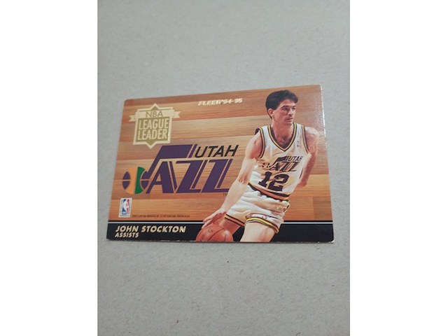 Kartica nba fleer 1994/95 stockton / mcmillan