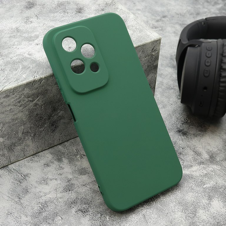 Futrola VELVET TOUCH za Honor 200 Lite tamno zelena