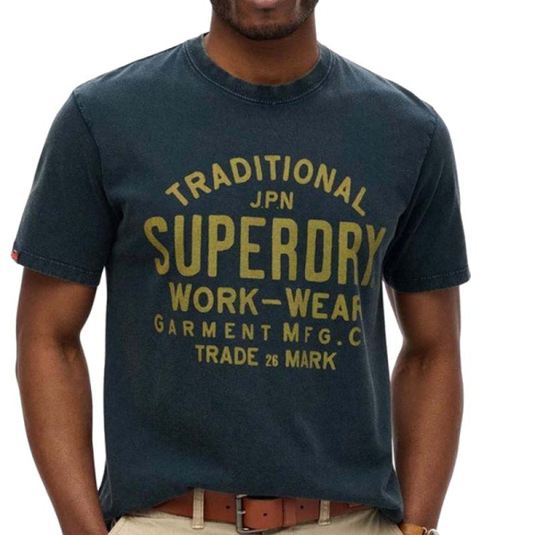 SUPERDRY MAJICA MACHINED GOODS WORKWEAR TEE ZA MUŠKARCE