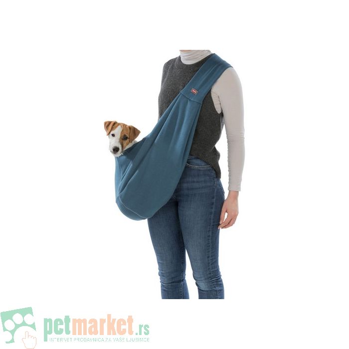 Trixie: Torba za transport ljubimaca Junior Front Carrier Soft Blue