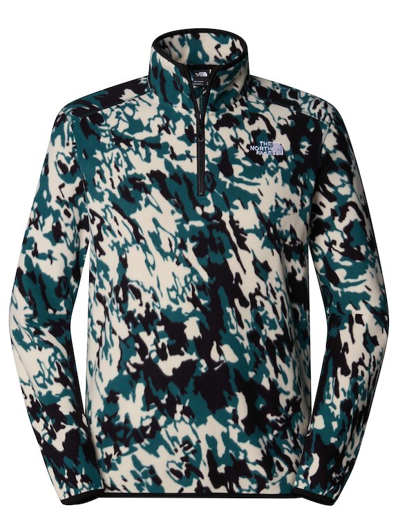 THE NORTH FACE Muški polar M 100 GLACIER PRINTED 14 ZIP Fleece Jacket.
