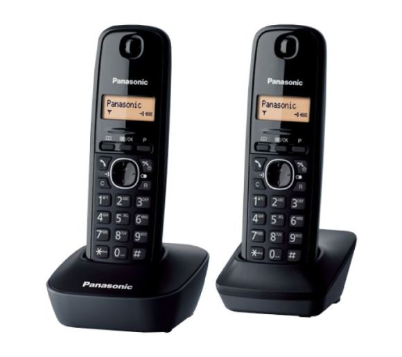 Panasonic - Telefoni Fiksni bezicni PANASONIC KX-TG1612FXH - 2 Slusalice