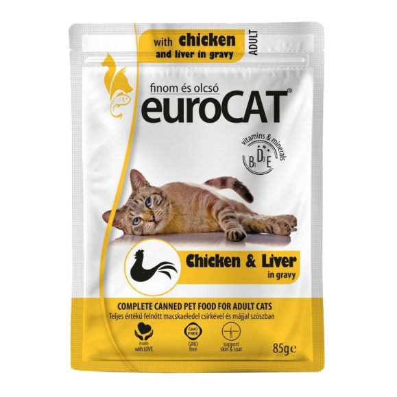 Eurocat preliv za mace piletina 85g