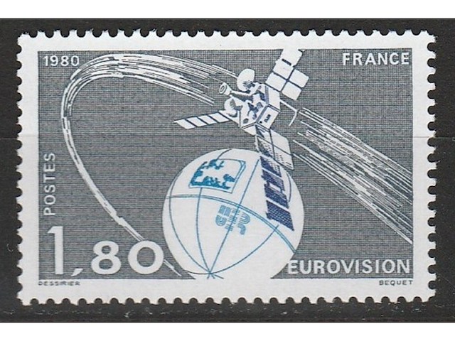 Francuska, France - Eurovision - 1980 - MNH