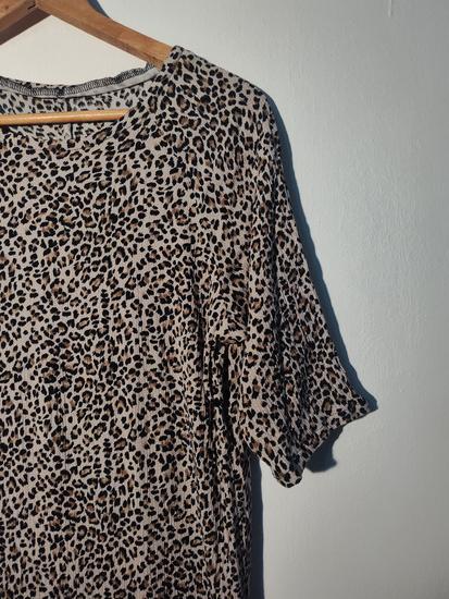 Leopard midi haljina