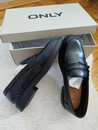 Mokasine crne, Only, br.36, NOVO
