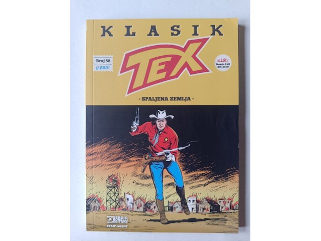 Tex klasik 58 Spaljena zemlja