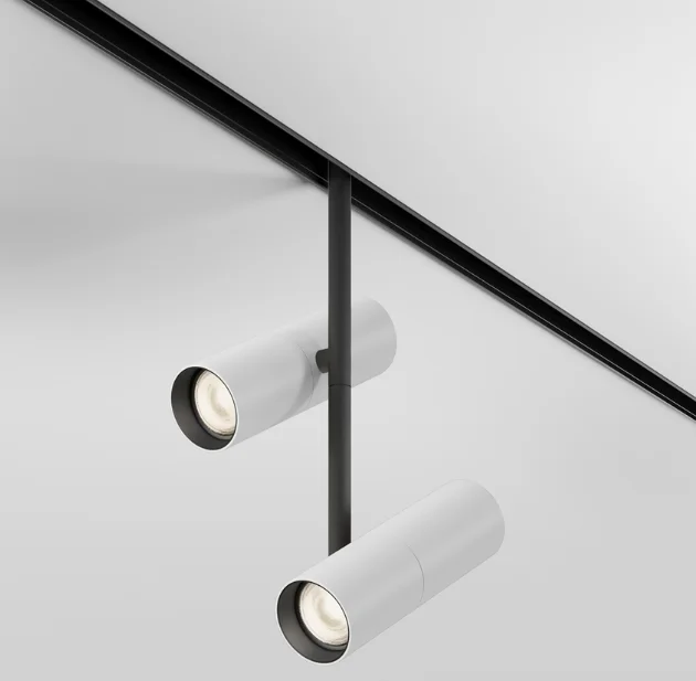 Maytoni Elti Duo Exility magnetni šinski reflektor crni 3000K 24W 36°