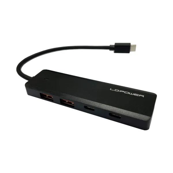 HUB LC Power LC-HUB-U3-4-C USB-C, 2 x USB3.2/2 x USB-C