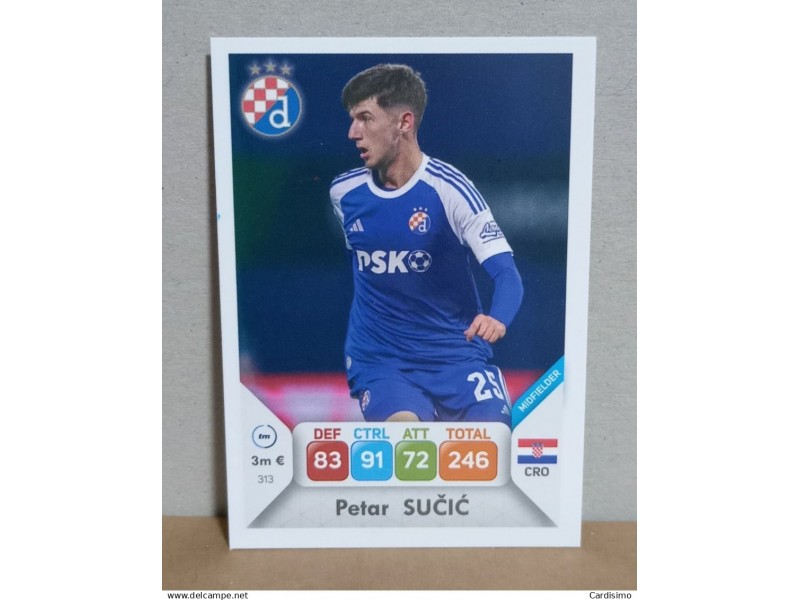 2024-25 UCL NK DINAMO ZAGREB 16 kartica - Kompletan lot