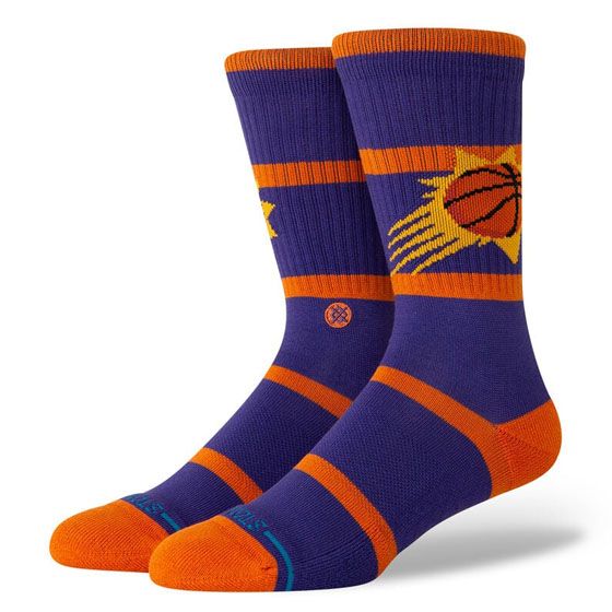 NBA 2024 PHOENIX SUNS PREP CREW SOCKS 'PURPLE'