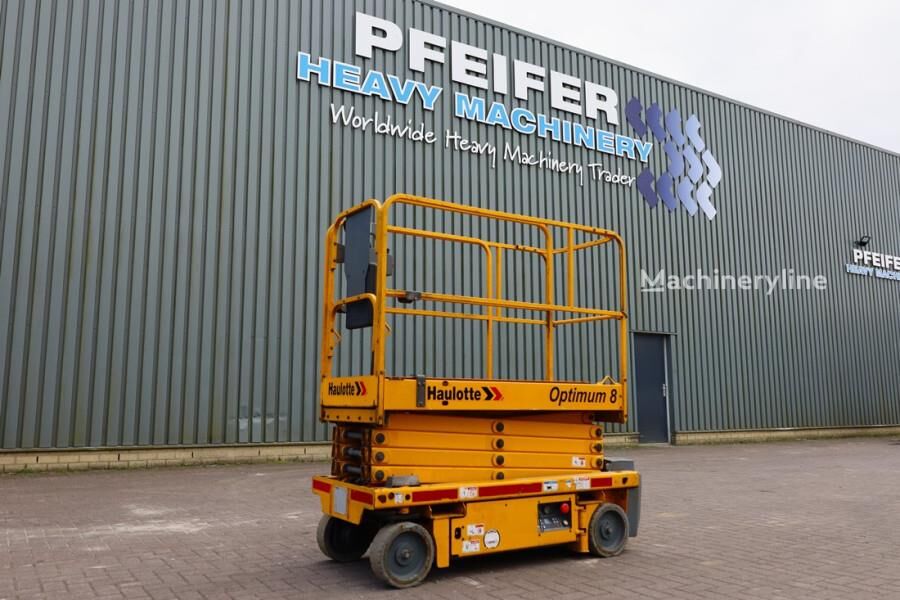 Haulotte Optimum 8AC Electric, 7.77m Working Height, 230kg makazasta platforma
