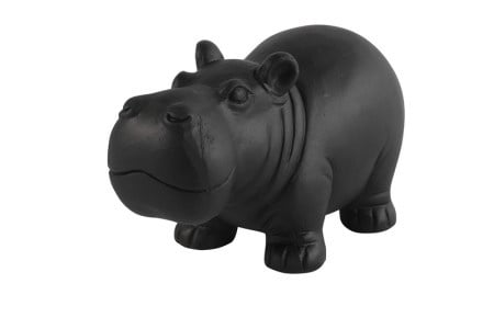 Dekordom Figura hippopotamus 22cm 793601 - black - dcs ( 040171 )