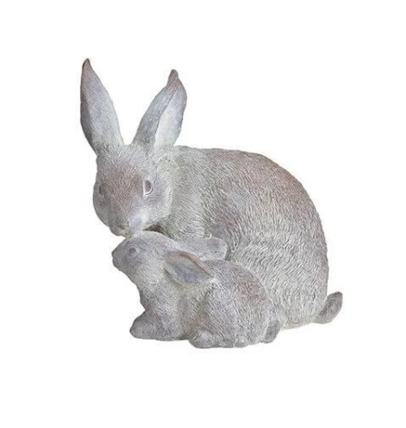 Dekordom Uskršnja dekoracija rabbit mother with child 28cm 10026998 ( 039738 )