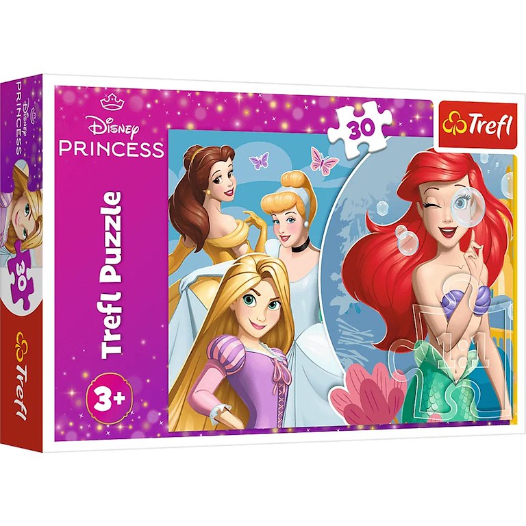 Trefl Puzzle 30 pcs Beautiful princess day 18308