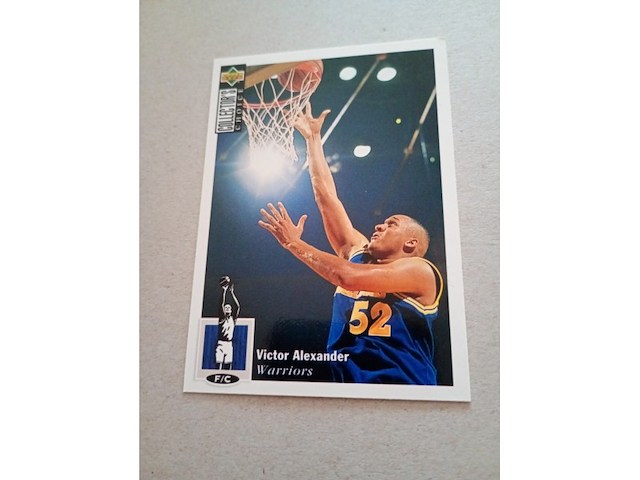 Kartica nba upper deck 1994/95 victor alexander 352