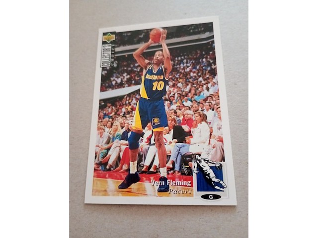 Kartica nba upper deck 1994/95 vern fleming 348