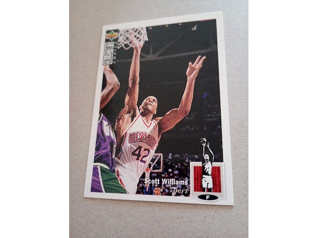 Kartica nba upper deck 1994/95 scott williams 343