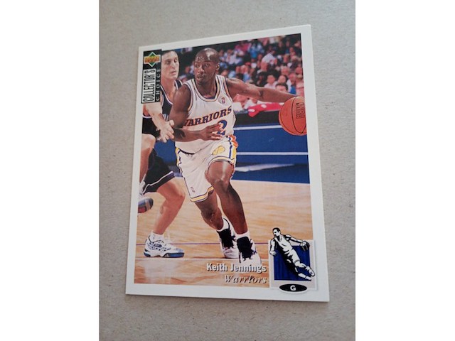 Kartica nba upper deck 1994/95 keith jennings 336