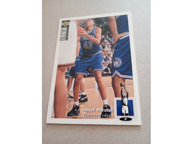 Kartica nba upper deck 1994/95 donyell marshall 313