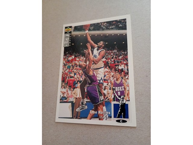 Kartica nba upper deck 1994/95 tree rollins 295