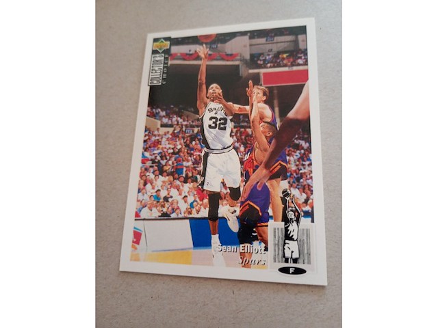 Kartica nba upper deck 1994/95 sean elliott 273