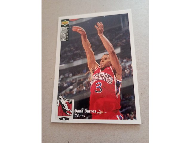 Kartica nba upper deck 1994/95 dana barros 267