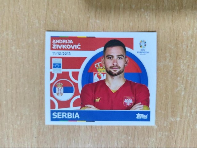 EURO 2024 sličica SRB 19