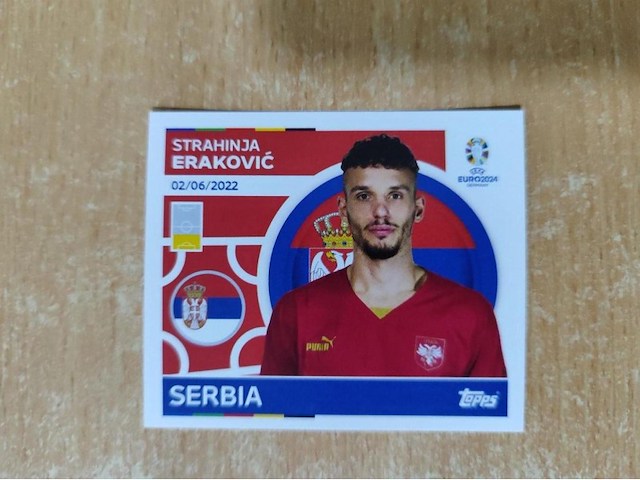 EURO 2024 sličica SRB 09