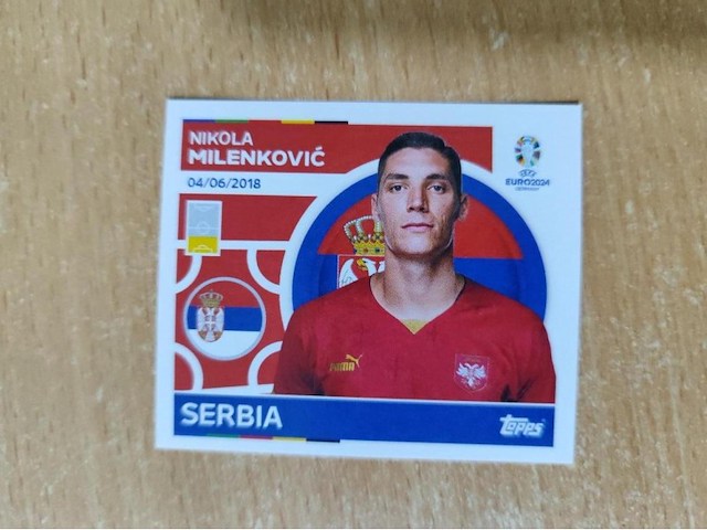EURO 2024 sličica SRB 08