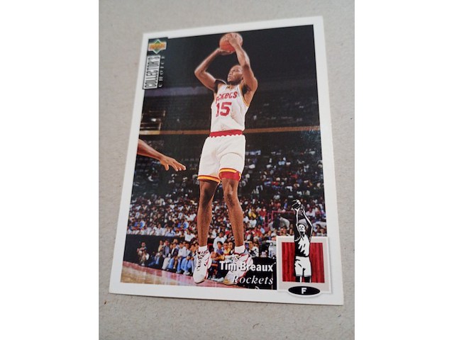 Kartica nba upper deck 1994/95 tim breaux 245