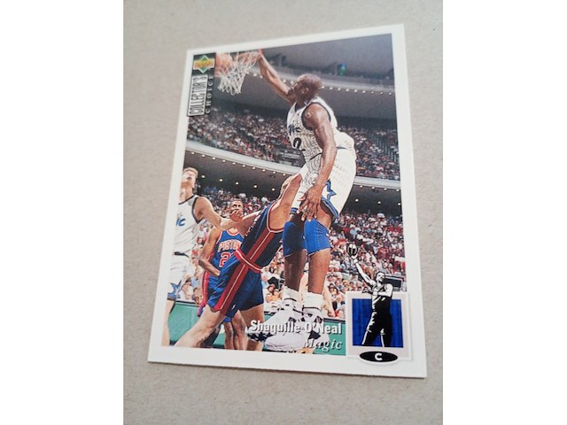 Kartica nba upper deck 1994/95 shaquille o`neal 232
