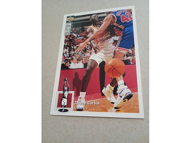 Kartica nba upper deck 1994/95 tyrone corbin 216