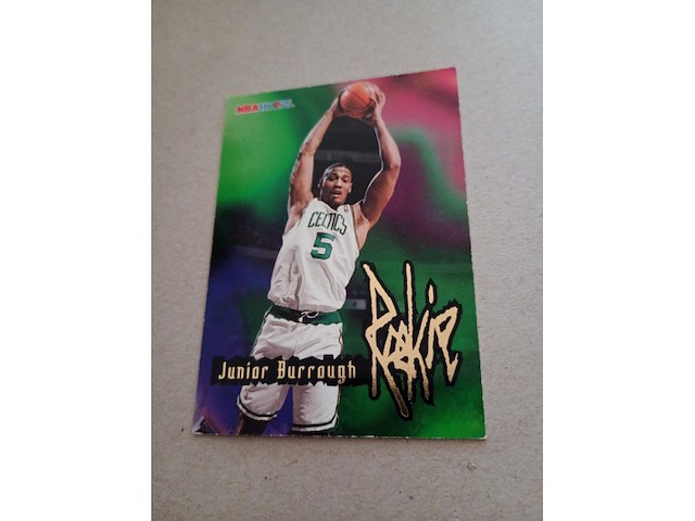 Kartica nba hoops 1995/96 junior burrough rookie 252