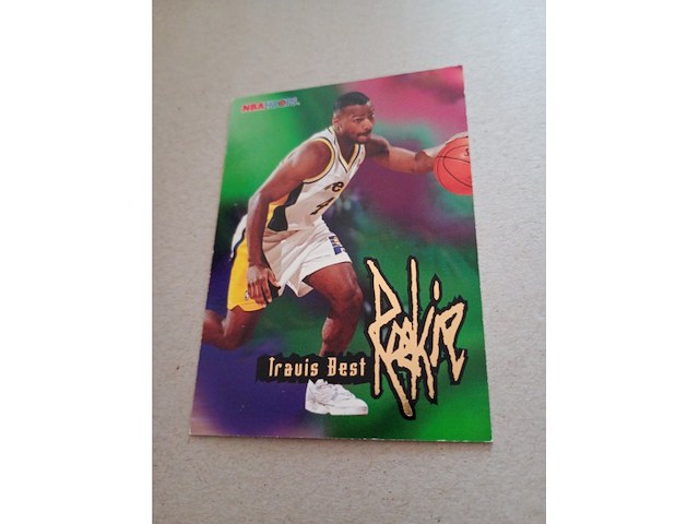 Kartica nba hoops 1995/96 travis best rookie 265