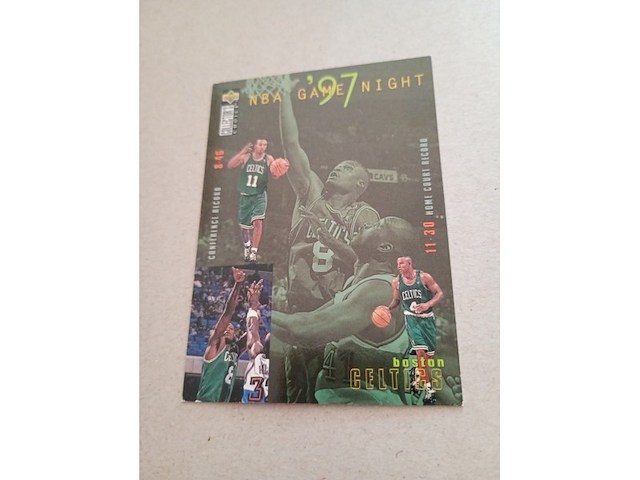 Kartica nba upper deck 1997/98 boston celtics 157
