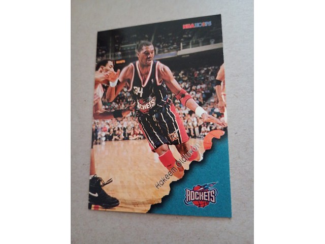 Kartica nba hoops skybox 1996/97 hakeem olajuwon 63