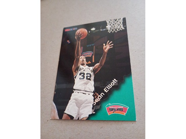 Kartica nba hoops skybox 1996/97 sean elliott 140