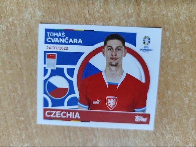 EURO 2024 sličica CZE 17