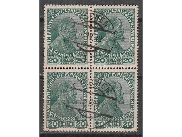 Liechtenstein, Lihtenštajn - 1918 - Johann II