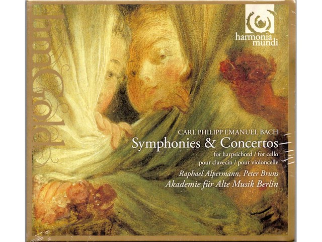 Carl Philipp Emanuel Bach ‎– Symphonies  [CD]