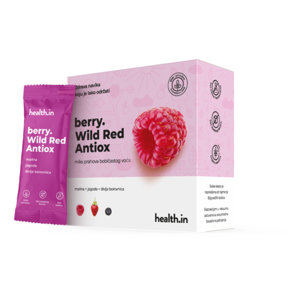 Voćni prah Berry wild red antiox 7g
